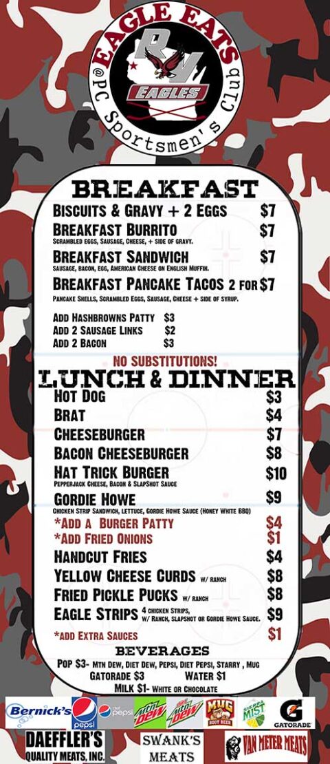 Fair Food Menus | Polk County Fair